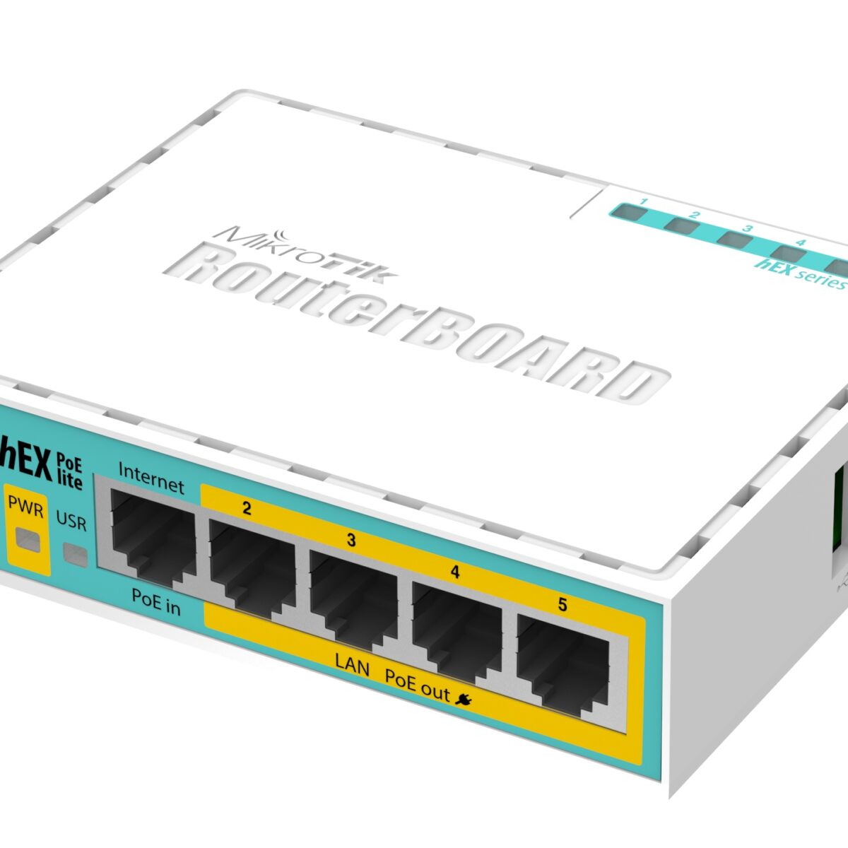 MikroTik HEX PoE Lite RB750UPr2 Compact PoE Router For Small Networks ...