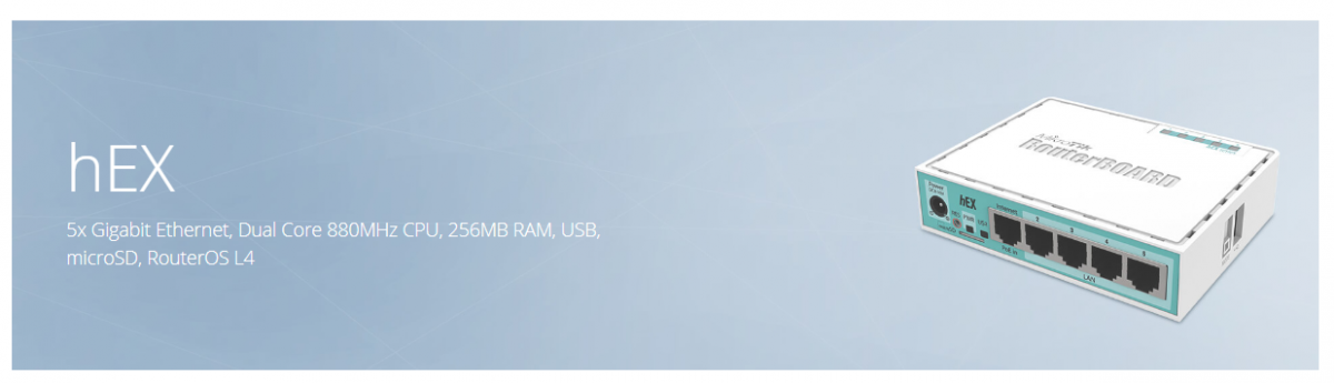 MikroTik HEX RB750gr3 Powerful Gigabit Ethernet Router For Home And ...