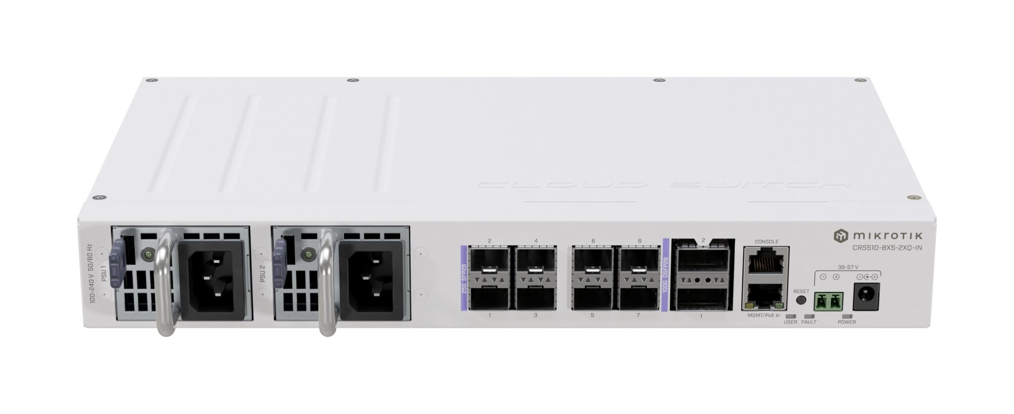 MikroTik CRS510-8XS-2XQ-IN | Compact 100G Aggregation Switch - FGTECH STORE