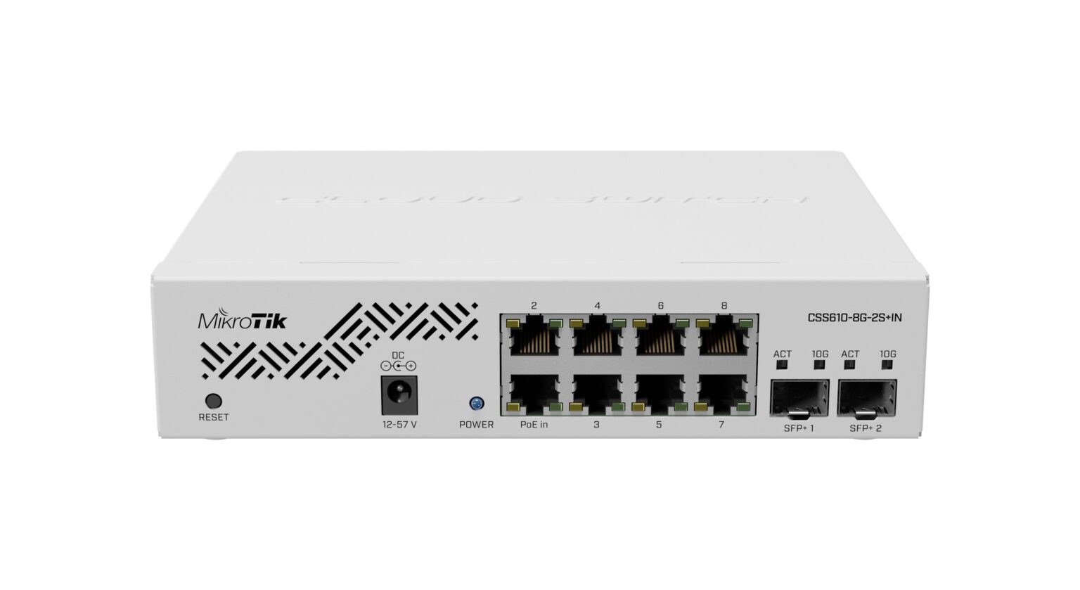 MikroTik CSS610-8G-2S+IN Ultra-Powerful Managed Switch – 8 Gigabit ...