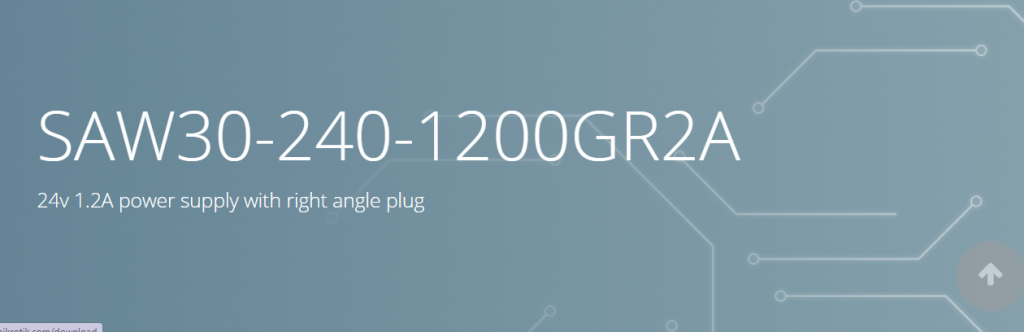 MikroTik SAW30-240-1200GR2A | 24V 1.2A Power Supply - FGTECH STORE