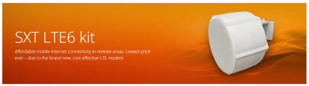 Mikrotik SXT LTE6 KIT SXTR&FG621-EA – Reliable LTE 4G Router For Remote ...