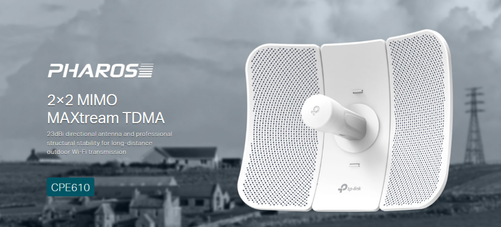 TP-Link CPE610 5GHz 300Mbps 23dBi Outdoor CPE - FGTECH STORE