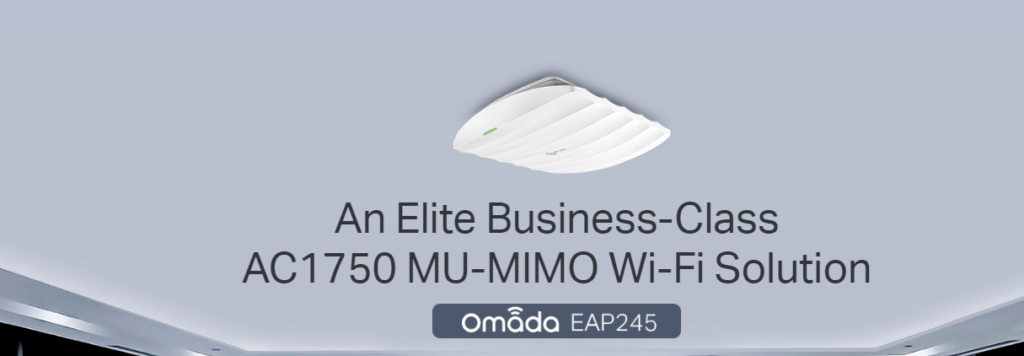 TP-Link EAP245 Indoor AC1750 Dual Band Gigabit Indoor Access Point ...