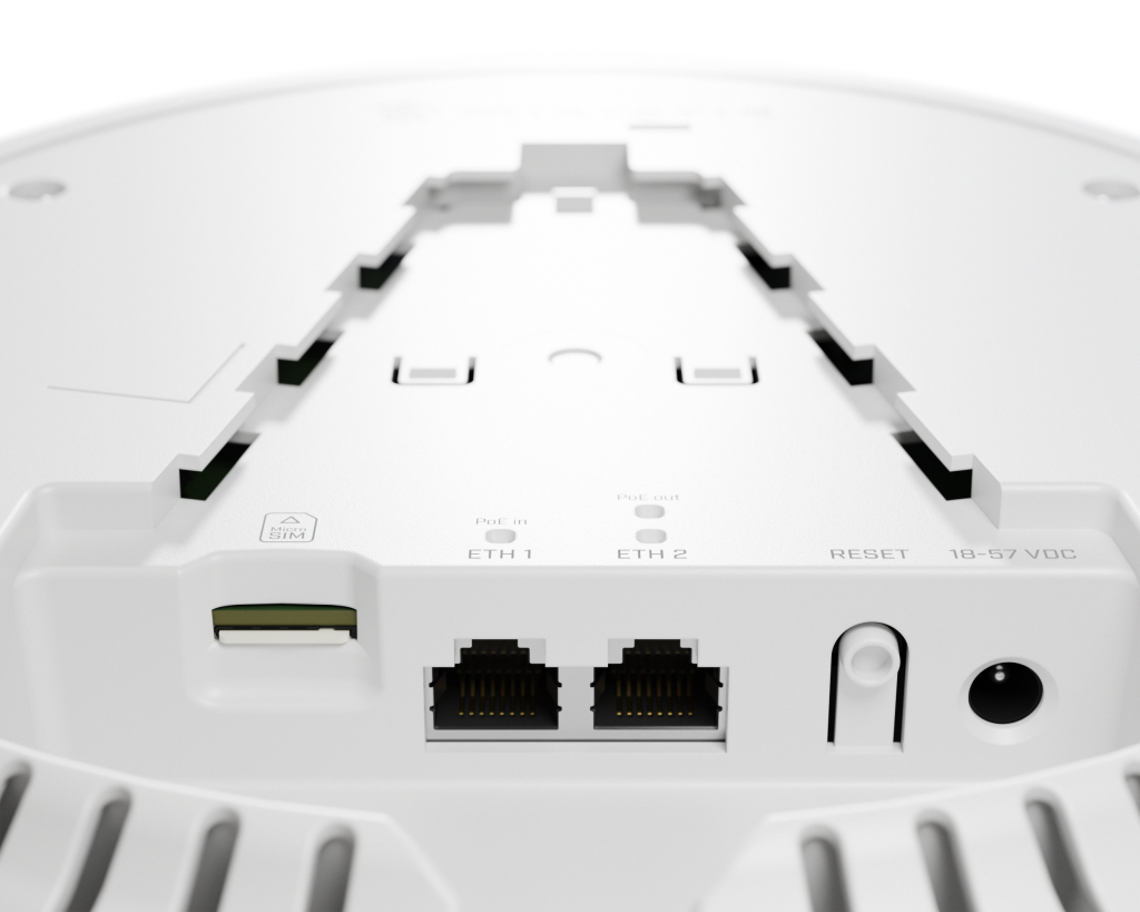 Mikrotik CAP LTE12 Ax | Ceiling-Mounted Wi-Fi 6 Access Point With CAT12 ...