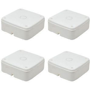 PVC Square Junction Box 5x5 Pack Of 4 - FGTECH STORE