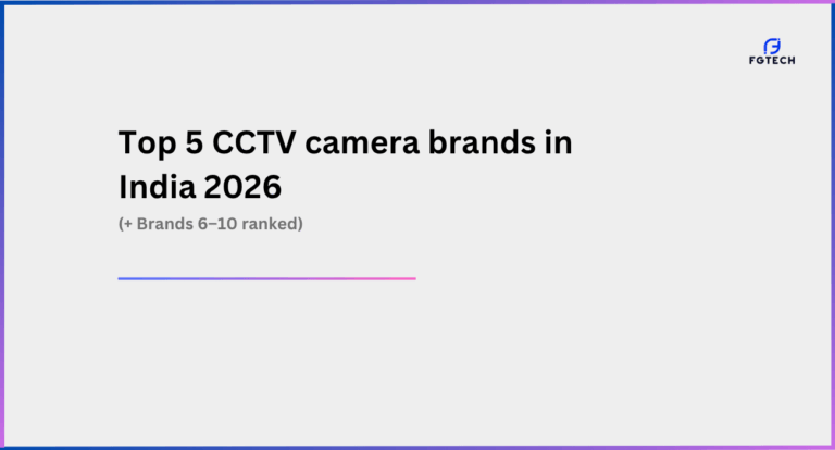 Top 5 CCTV Camera Brands In India 2026- Top 10 CCTV Brands In India ...